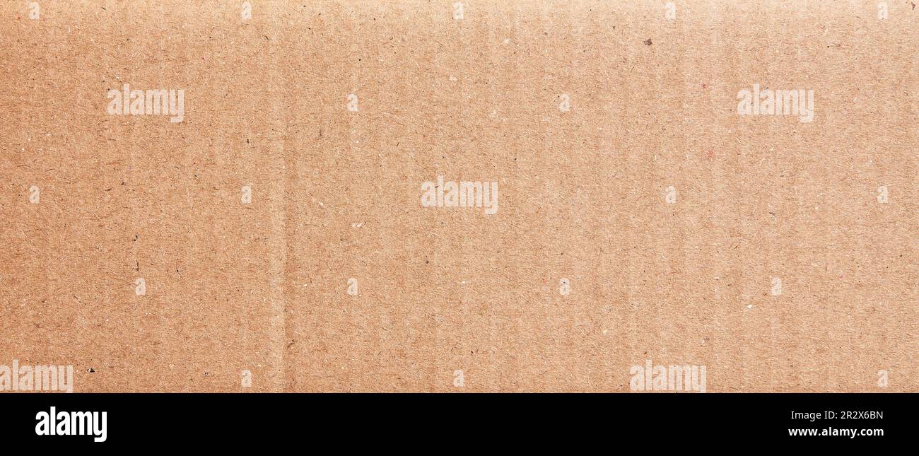 Brown cardboard carton material texture background Stock Photo - Alamy