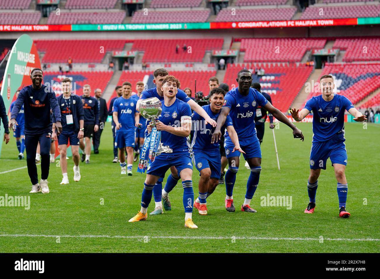 Halifax fc celebrate hi-res stock photography and images - Alamy