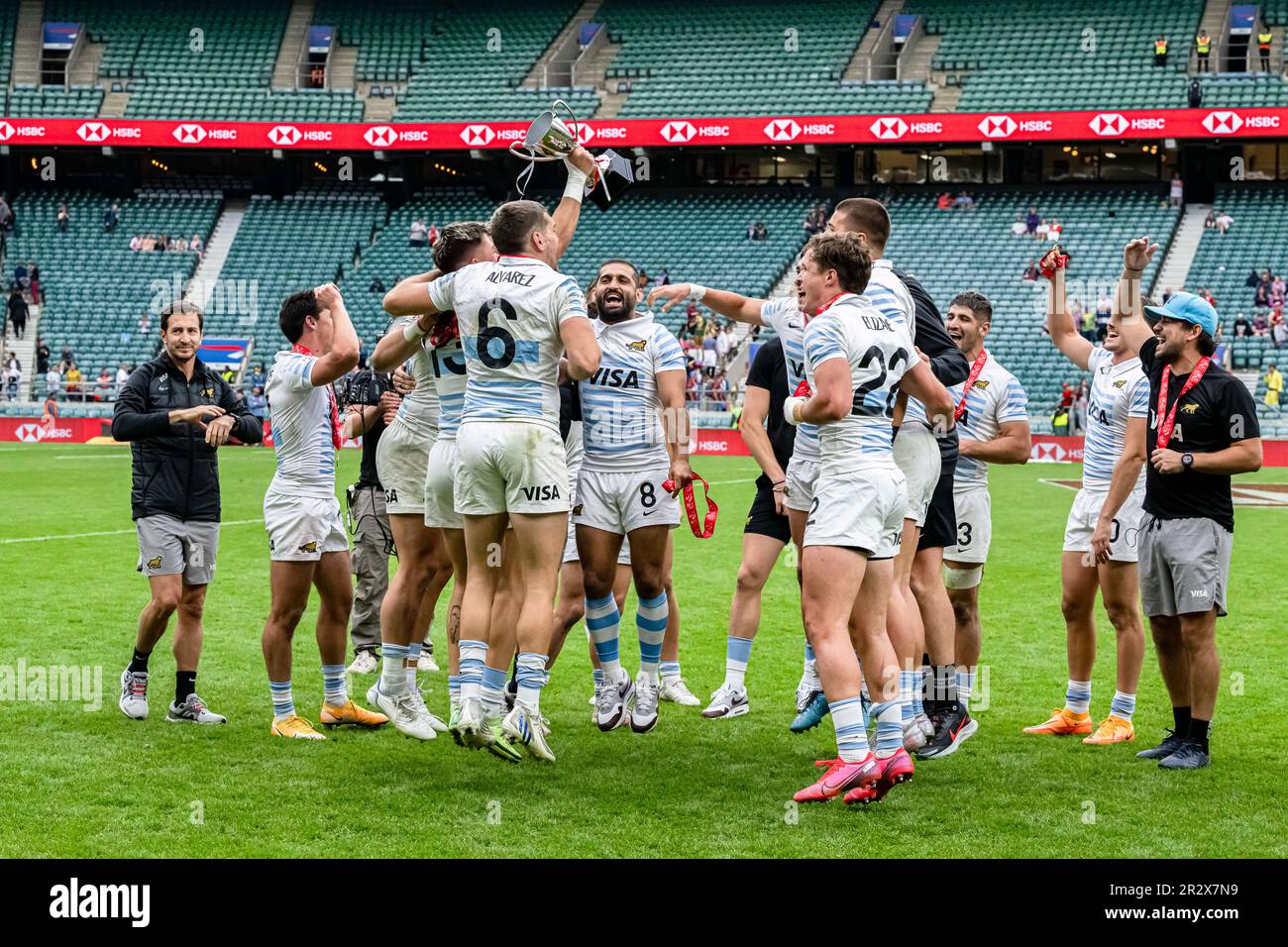 LONDON, UNITED KINGDOM. 21st, May 2023. Argentina celebrate after ...