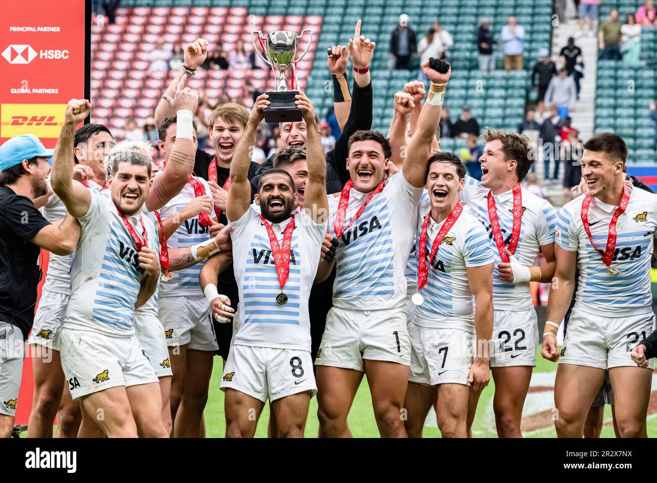 LONDON, UNITED KINGDOM. 21st, May 2023. Argentina celebrate after ...