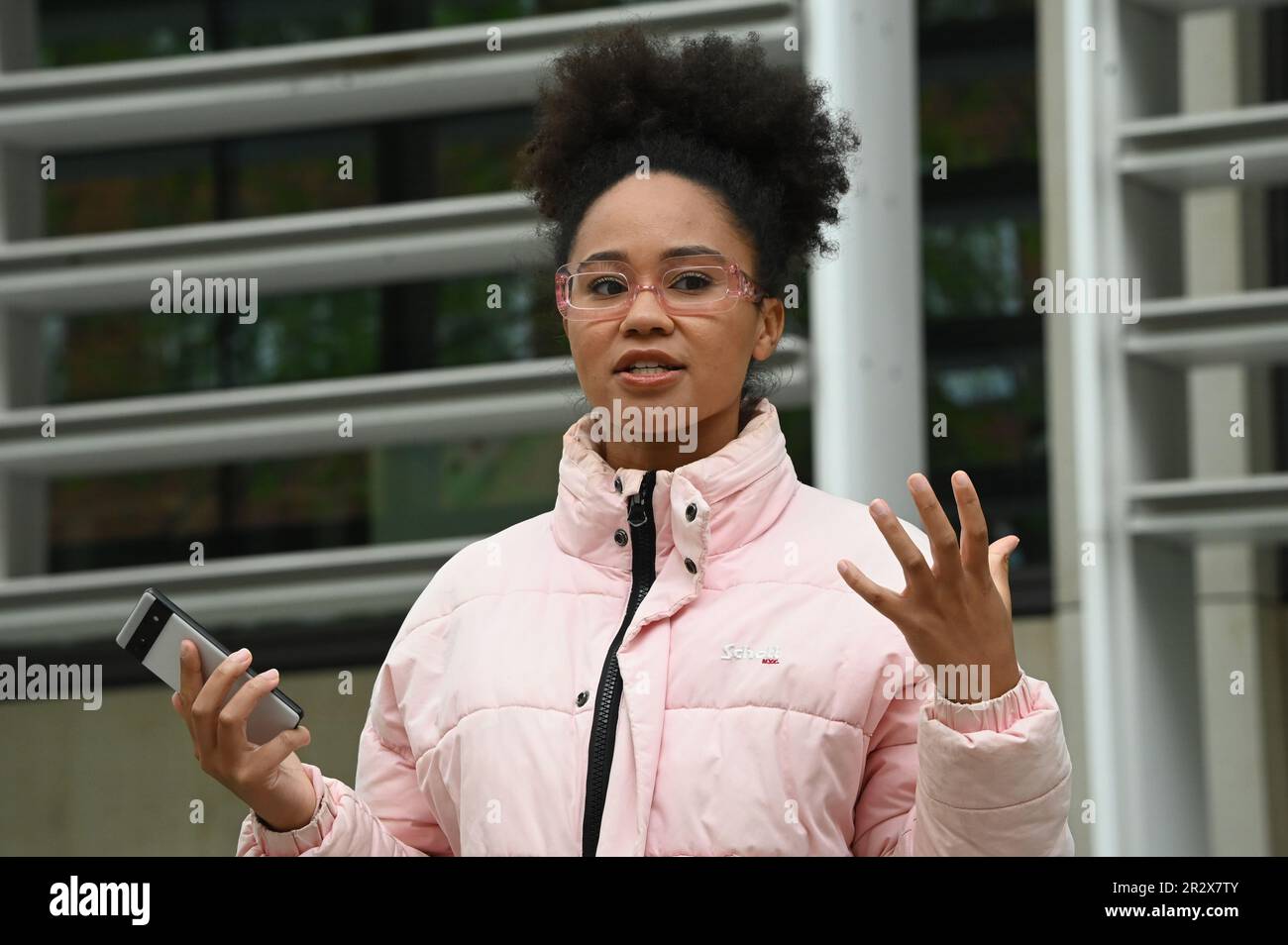 Climate justice activist mikaela loach hi-res stock photography and ...