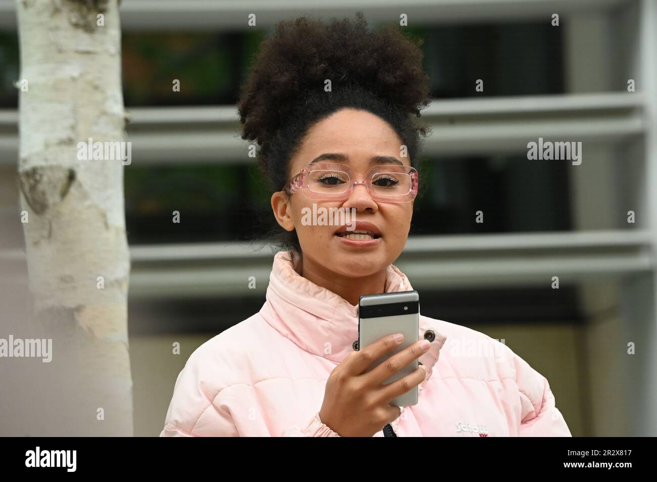 Home Office, London, UK. 21st May, 2023. Speaker Mikaela Loach is a ...