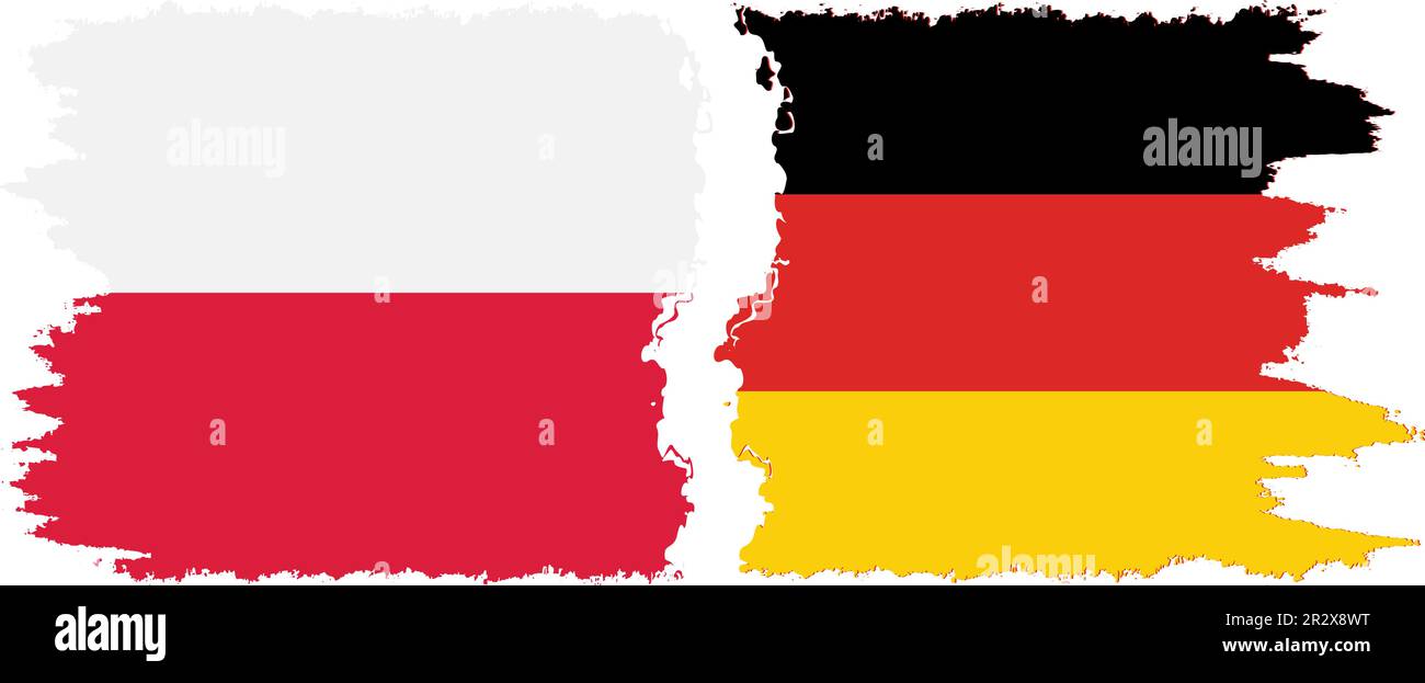Polish german cooperation Stock Vector Images - Alamy