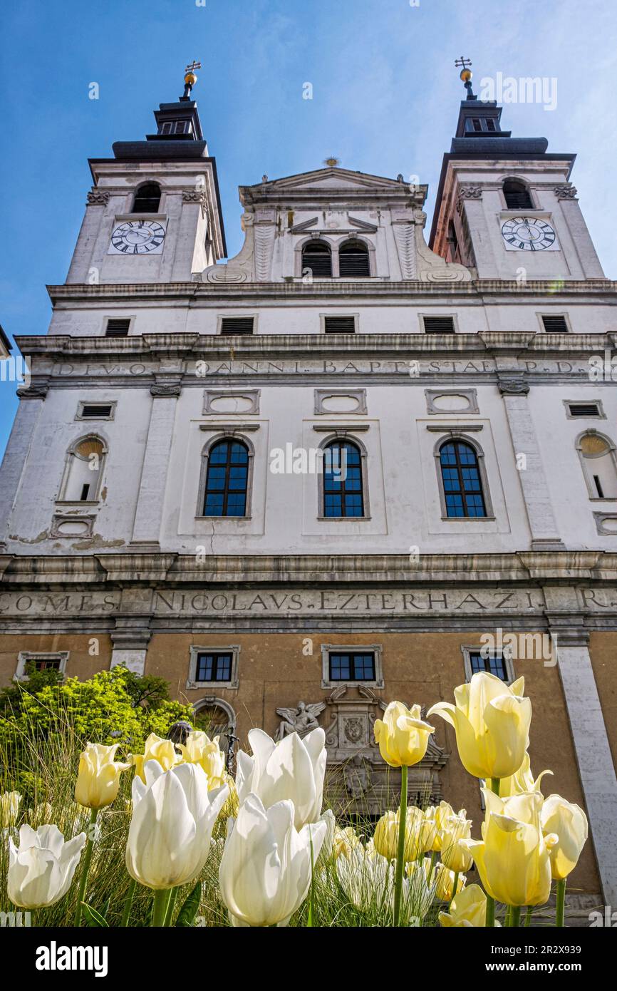 St. John the Baptist Cathedral, Trnava, Slovak republic. Religious ...