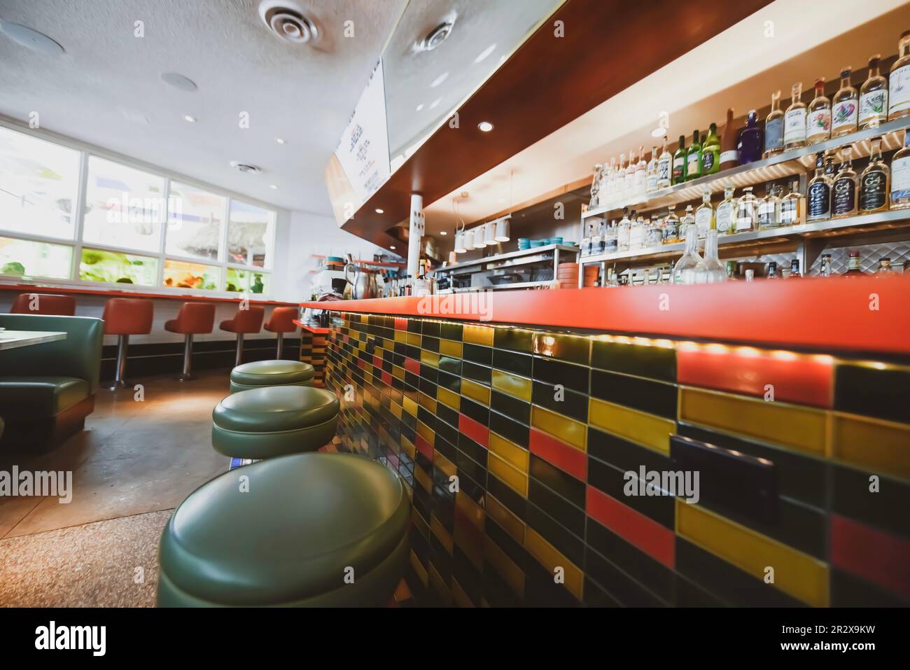 Old diner restaurant hi-res stock photography and images - Alamy