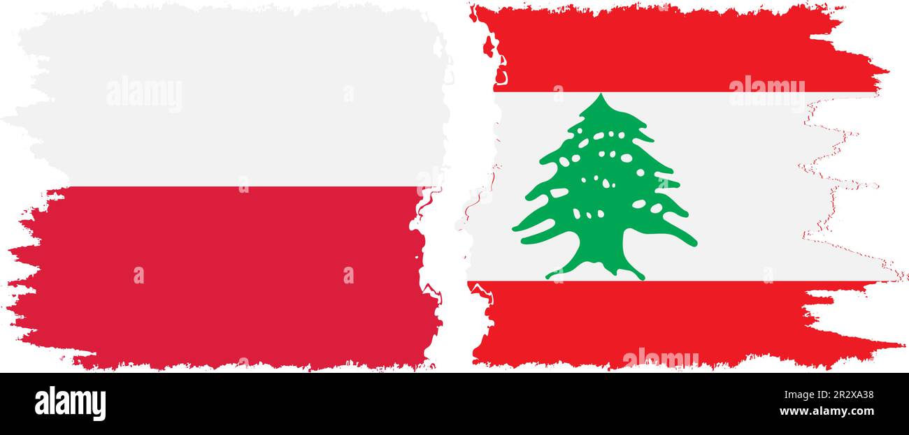 Poland lebanon flag hi-res stock photography and images - Alamy