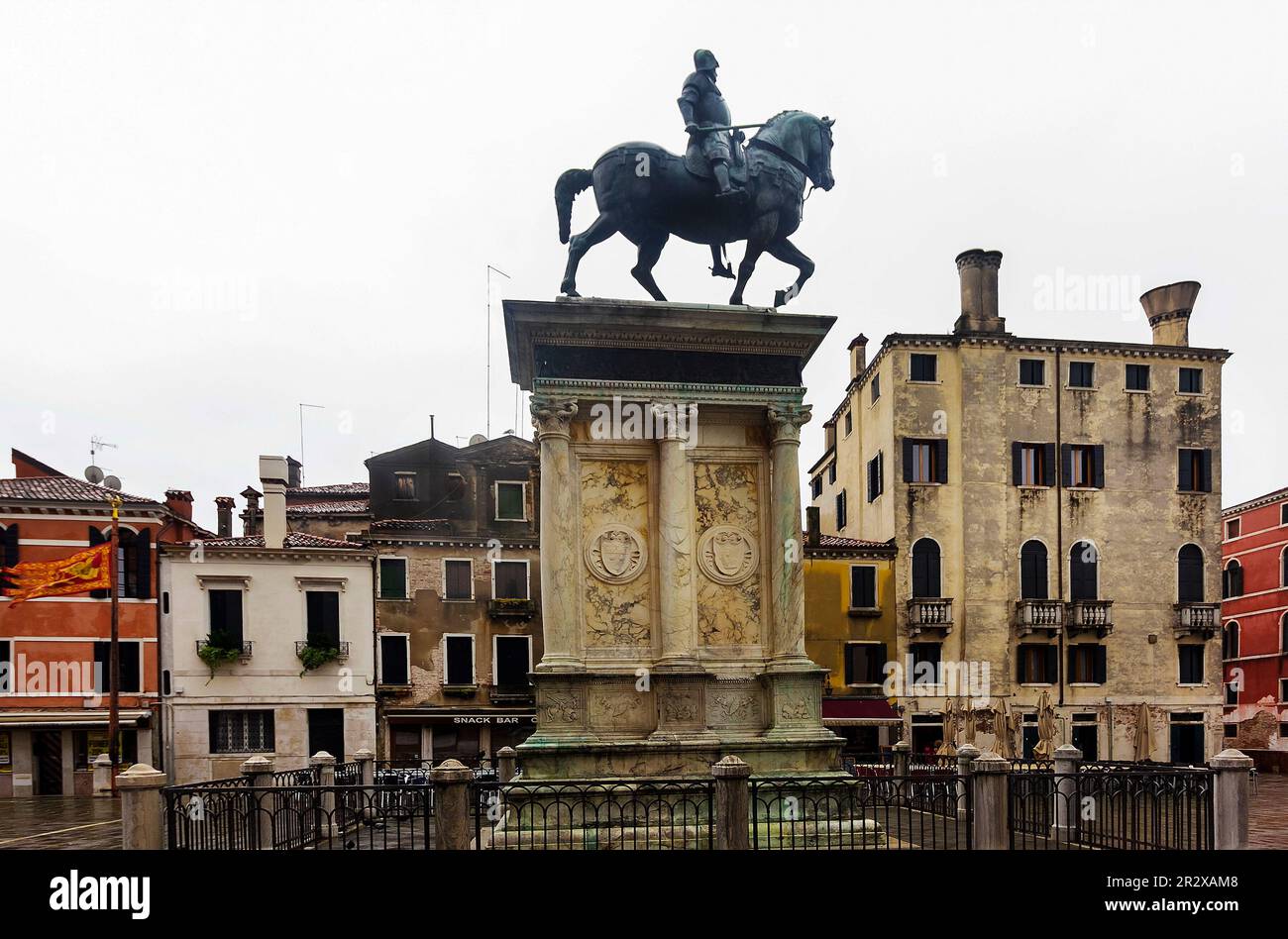 May 2023 - Venice, Veneto, Italy: 15th century Bartolomeo Colleoni ...