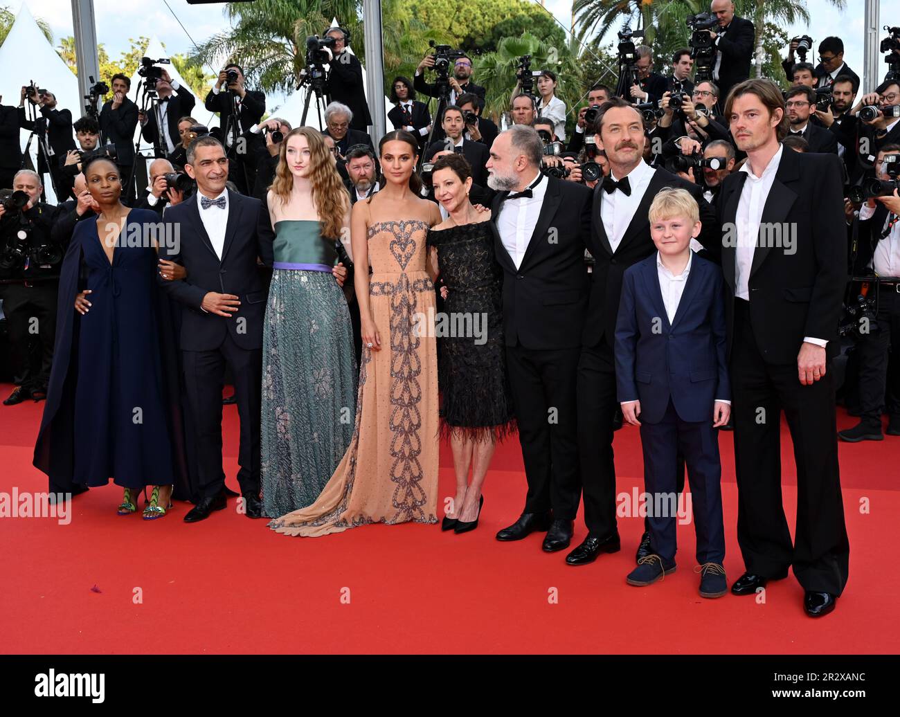 Cannes, France. 21st May, 2023. CANNES, FRANCE. May 21, 2023: Mina ...
