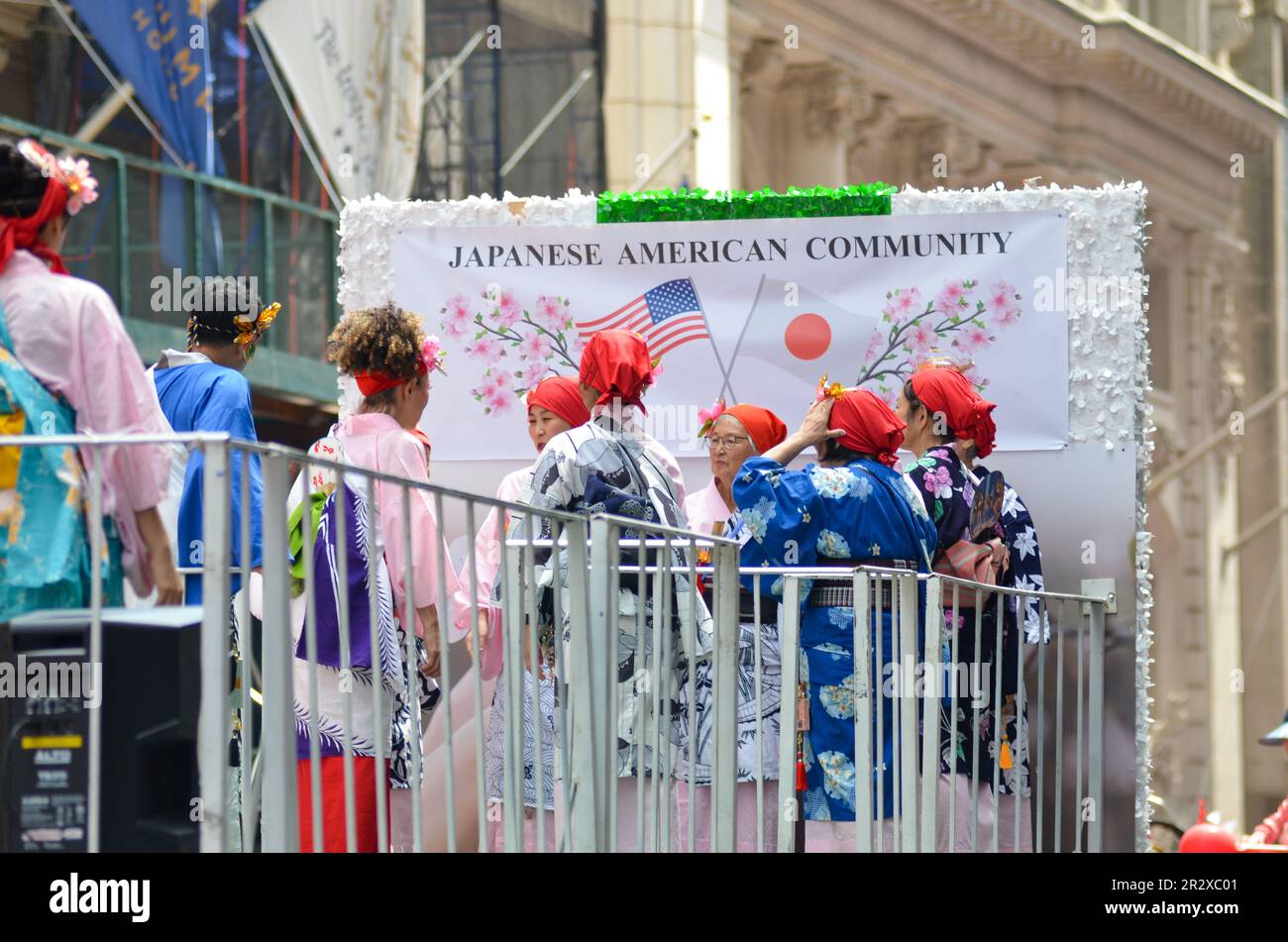 New York City, United States. 21st May, 2023. Japanese participants ...