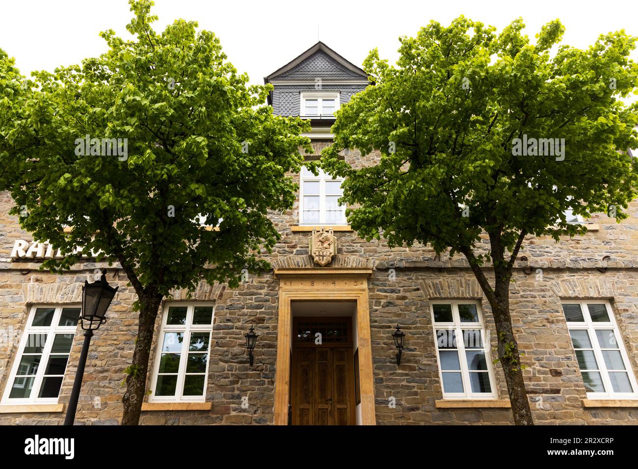 historic german town hallenberg in the sauerland Stock Photo - Alamy
