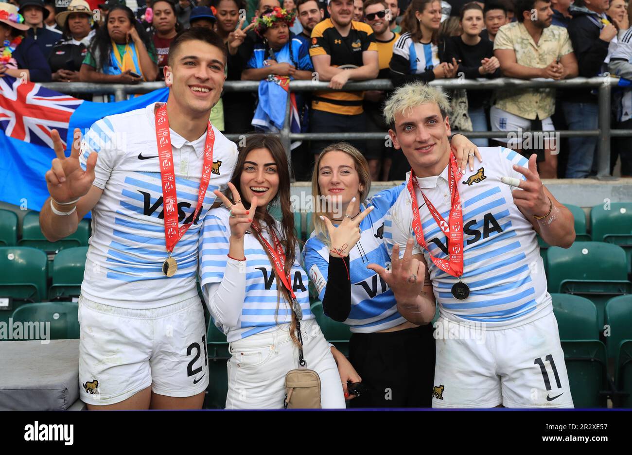 Argentina's Mateo Graziano (left) and Luciano Gonzalez (right ...