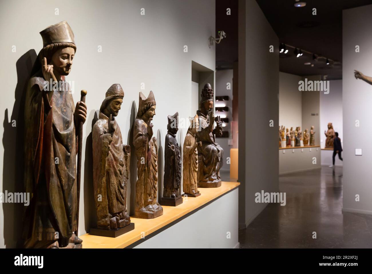Museum of Frederic Mares in Barcelona. Sculpture collection - gothic ...