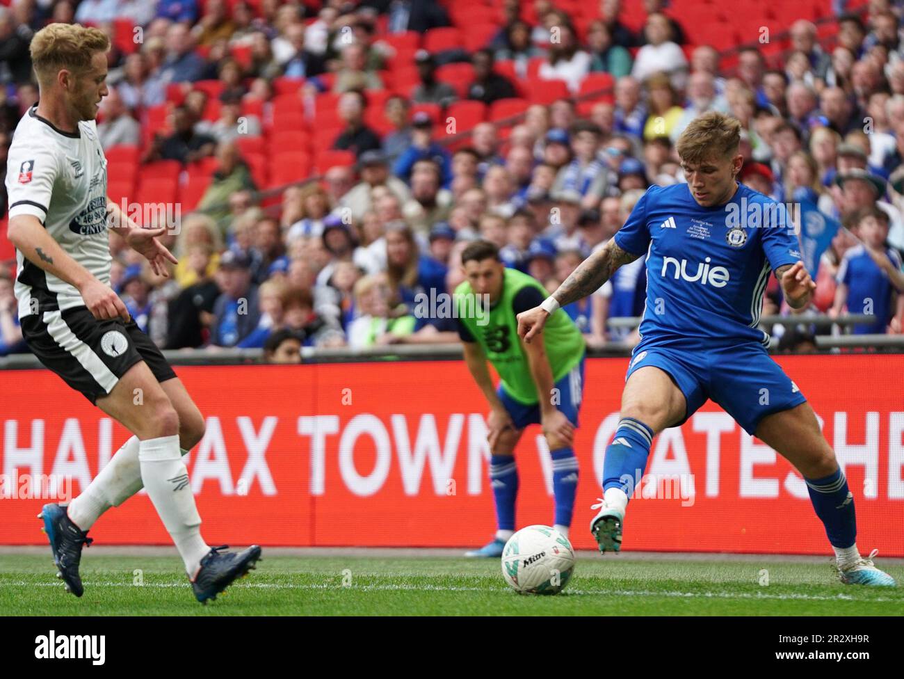 WEMBLEY, ENGLAND - MAY 21: Halifax's Jamie Cooke during the Isuzu FA ...