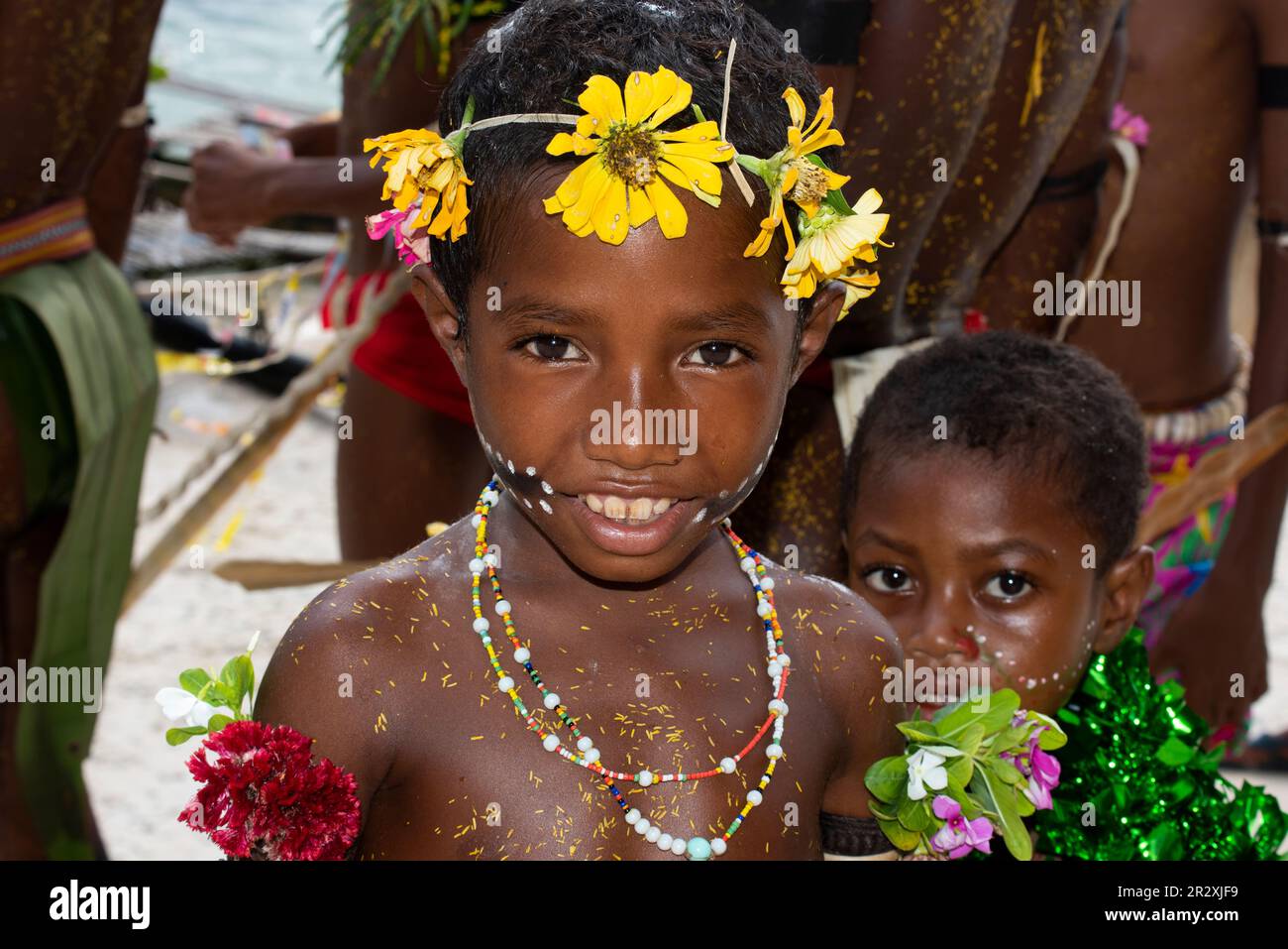 Papua New Guinea, Trobriand Islands, Milne Bay Province, Kuiawa Island ...
