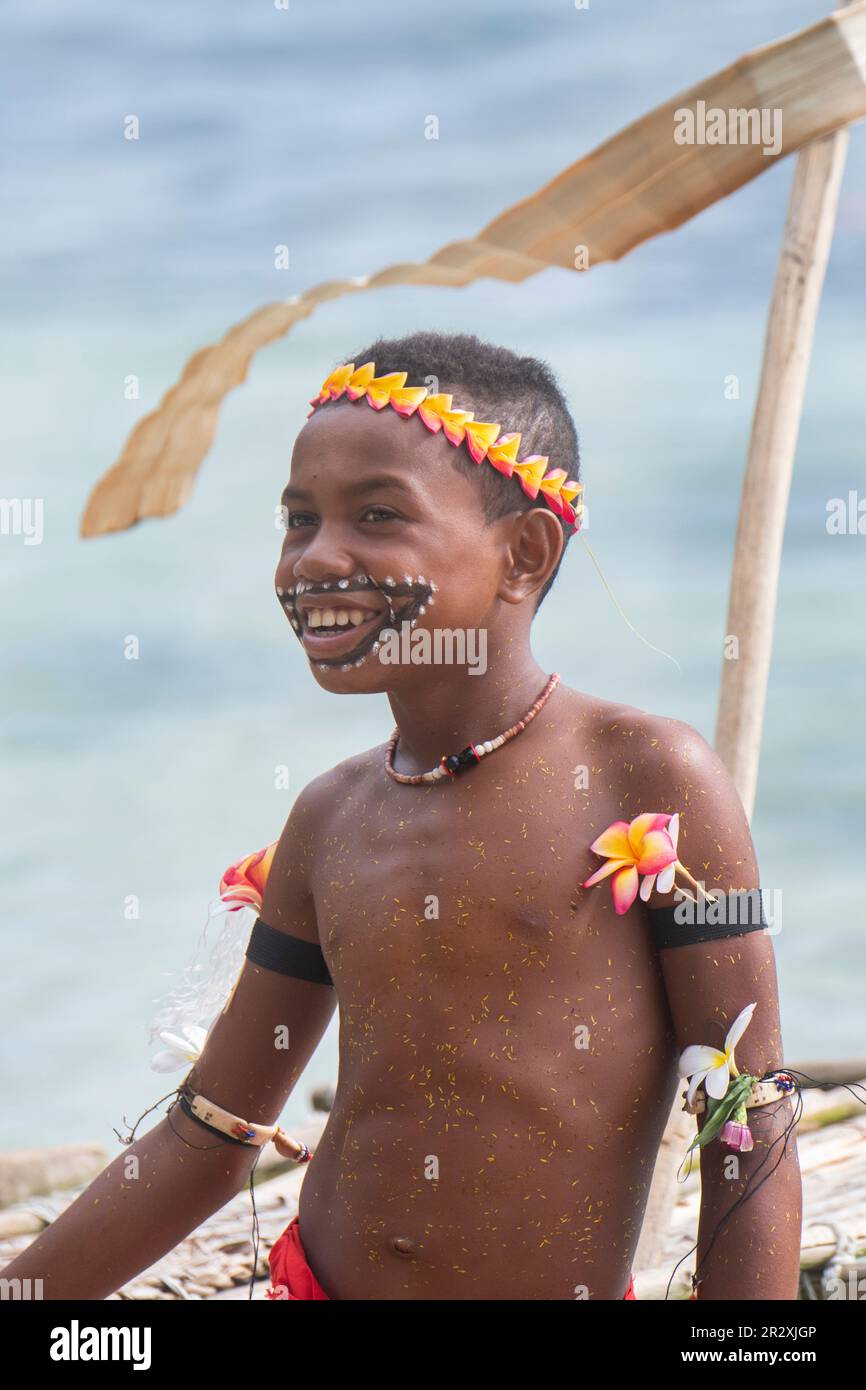 Papua New Guinea, Trobriand Islands, Milne Bay Province, Kuiawa Island ...
