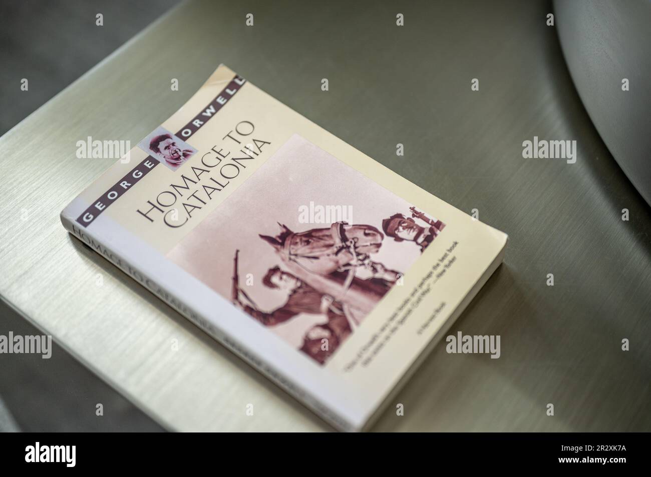 Calgary, Alberta - May 19, 2023: George Orwell's Homage to Catalonia ...