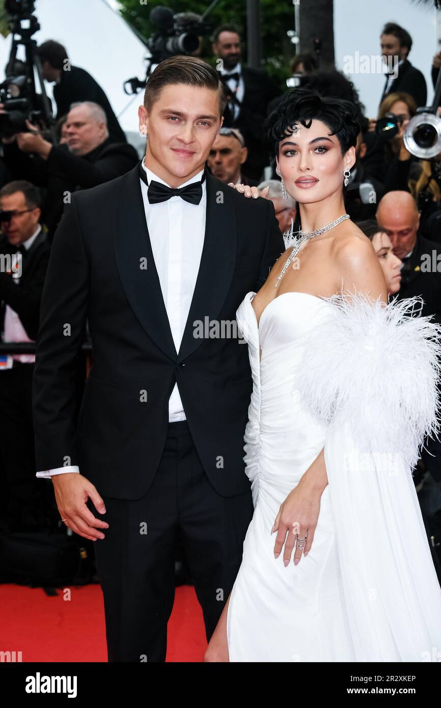 Grace Elizabeth, Nicolas Krause 76th Cannes Film Festival Red Carpet of ...