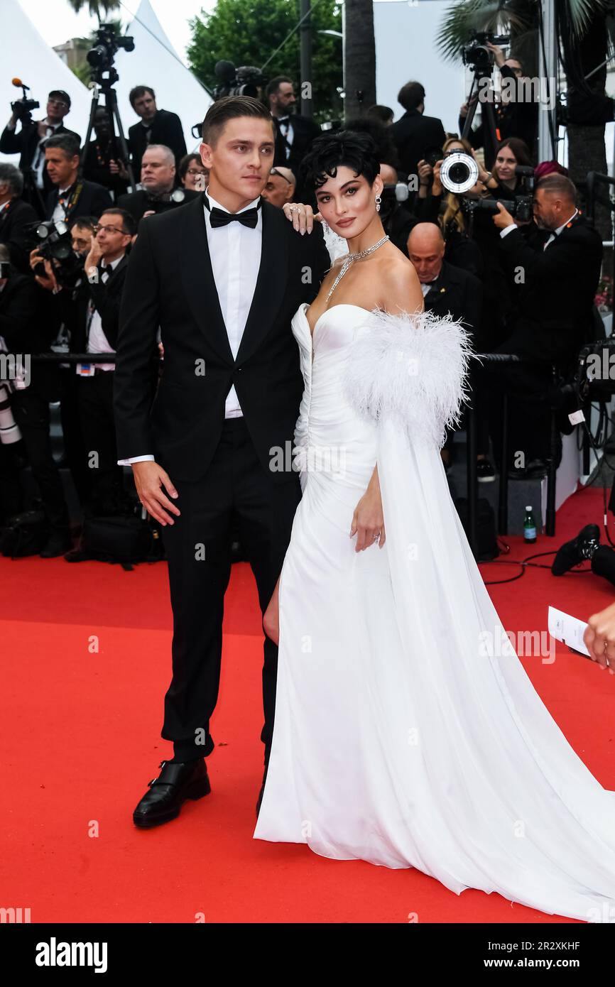 Grace Elizabeth, Nicolas Krause 76th Cannes Film Festival Red Carpet of ...