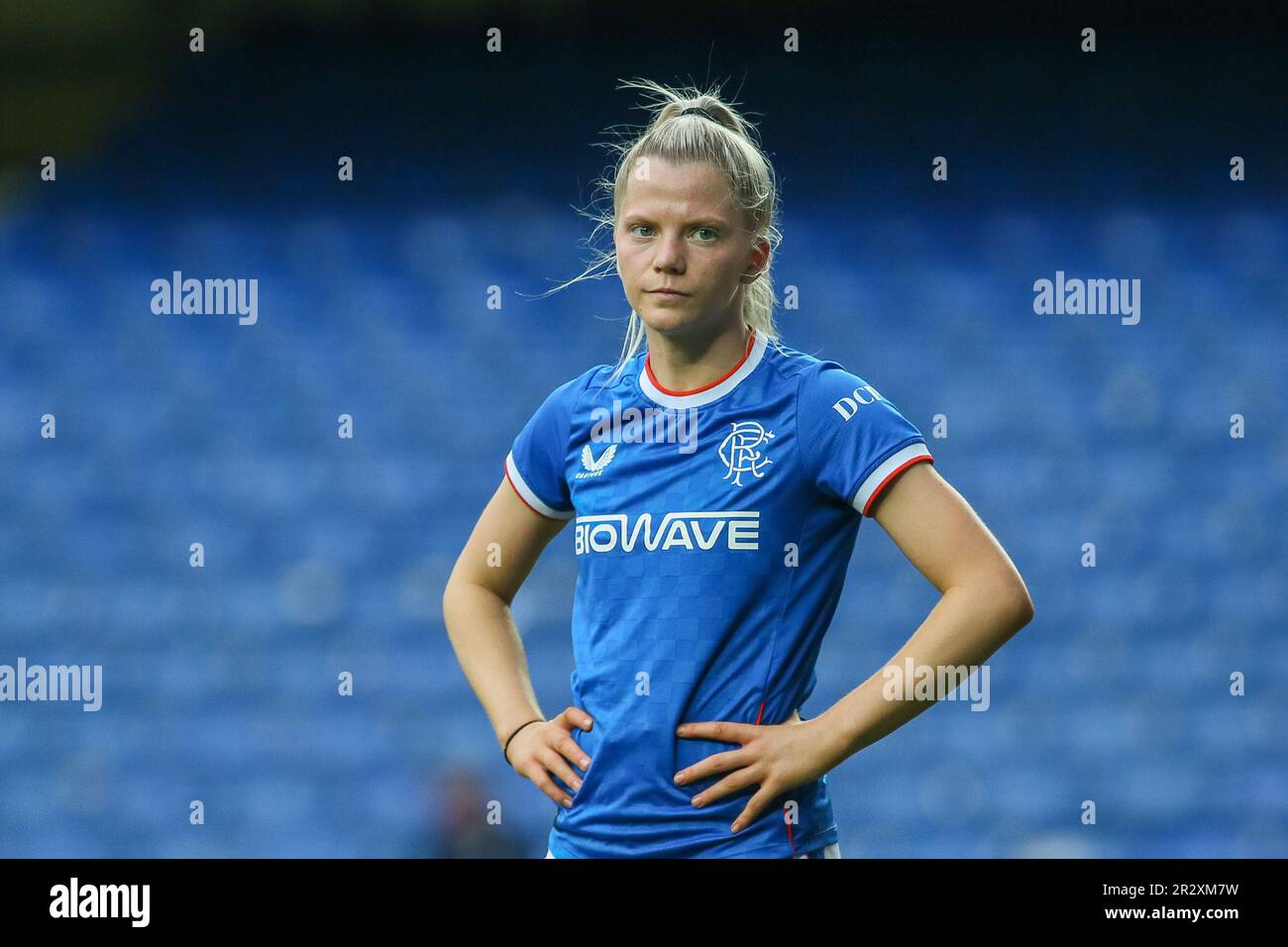 Glasgow, UK. 21st May, 2023. Glasgow City won by one goal, scored by ...