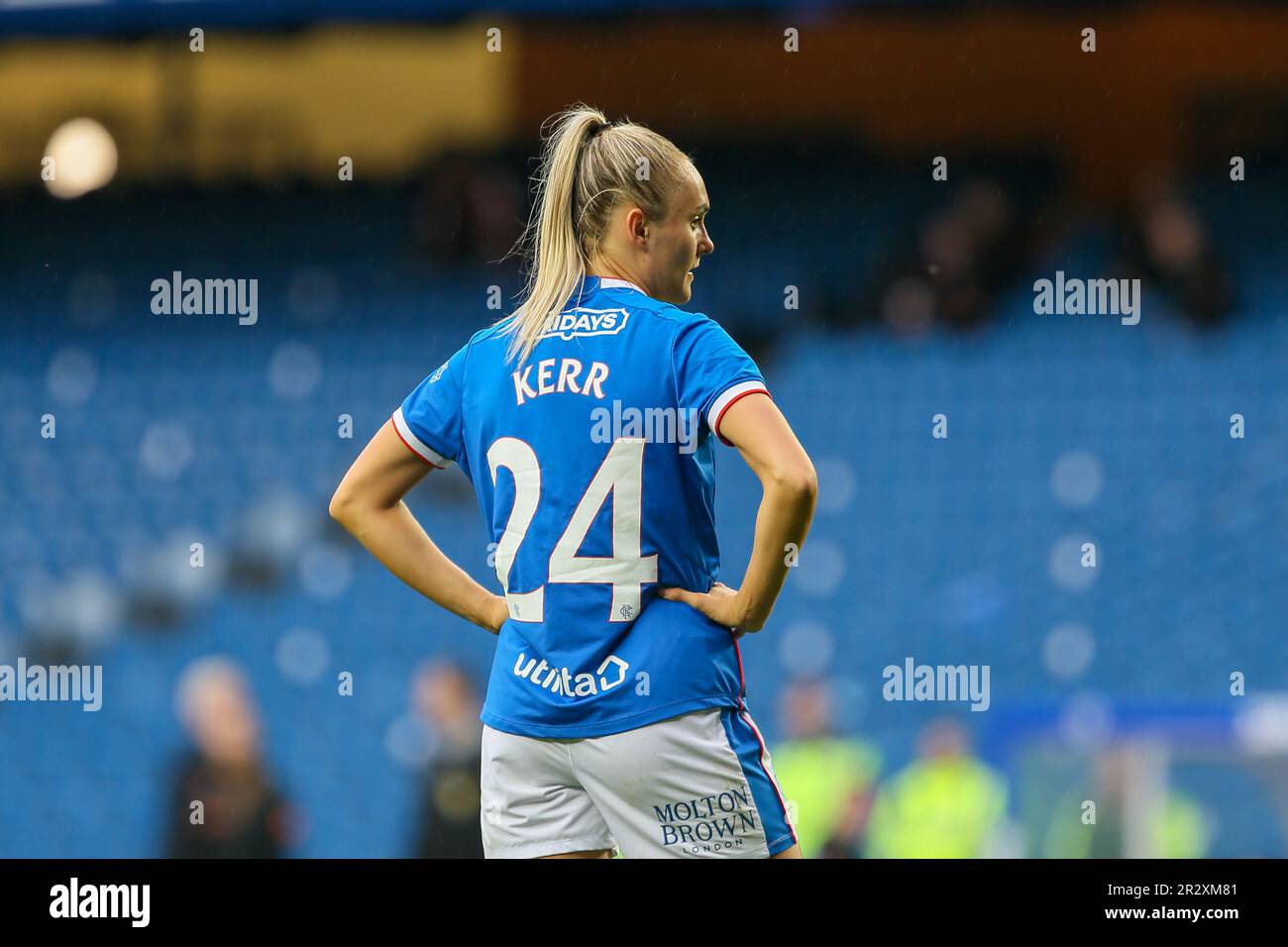 Glasgow, UK. 21st May, 2023. Glasgow City won by one goal, scored by ...