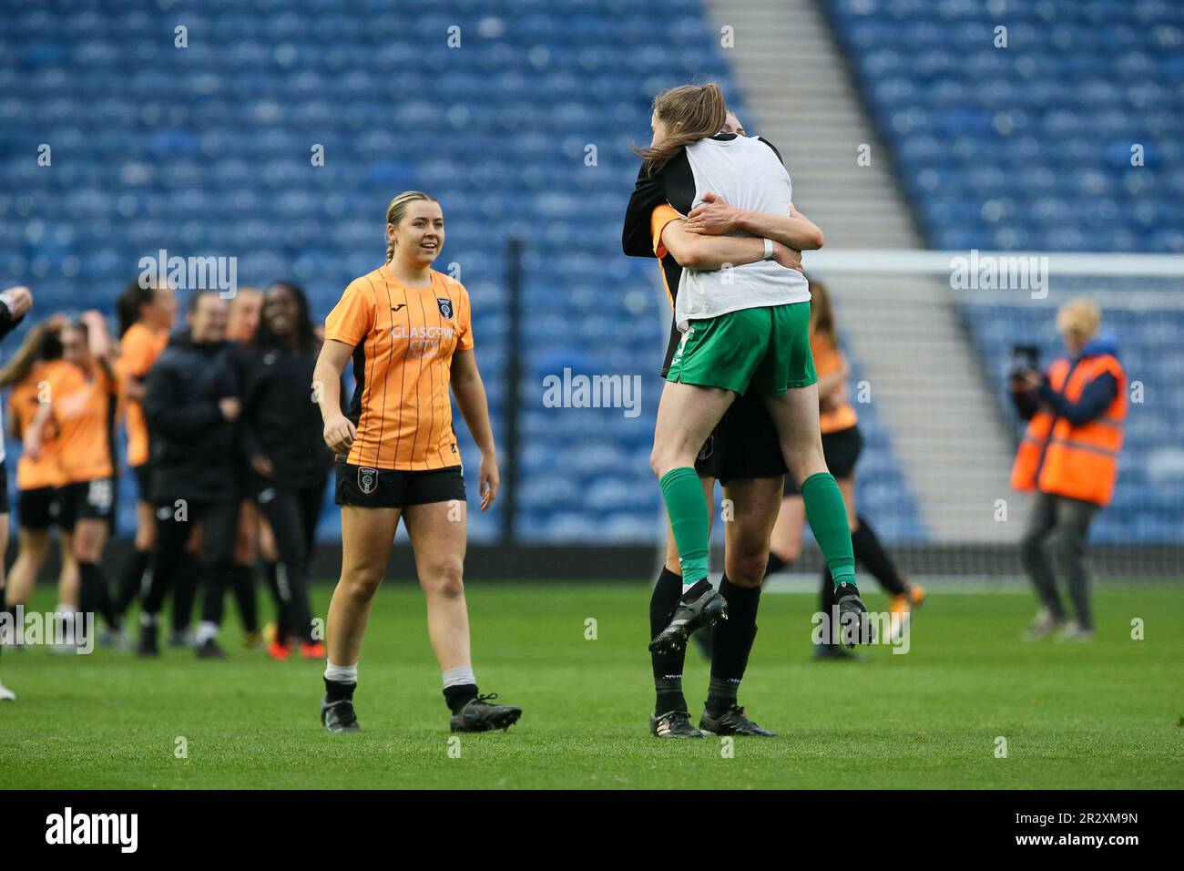 Glasgow, UK. 21st May, 2023. Glasgow City won by one goal, scored by ...