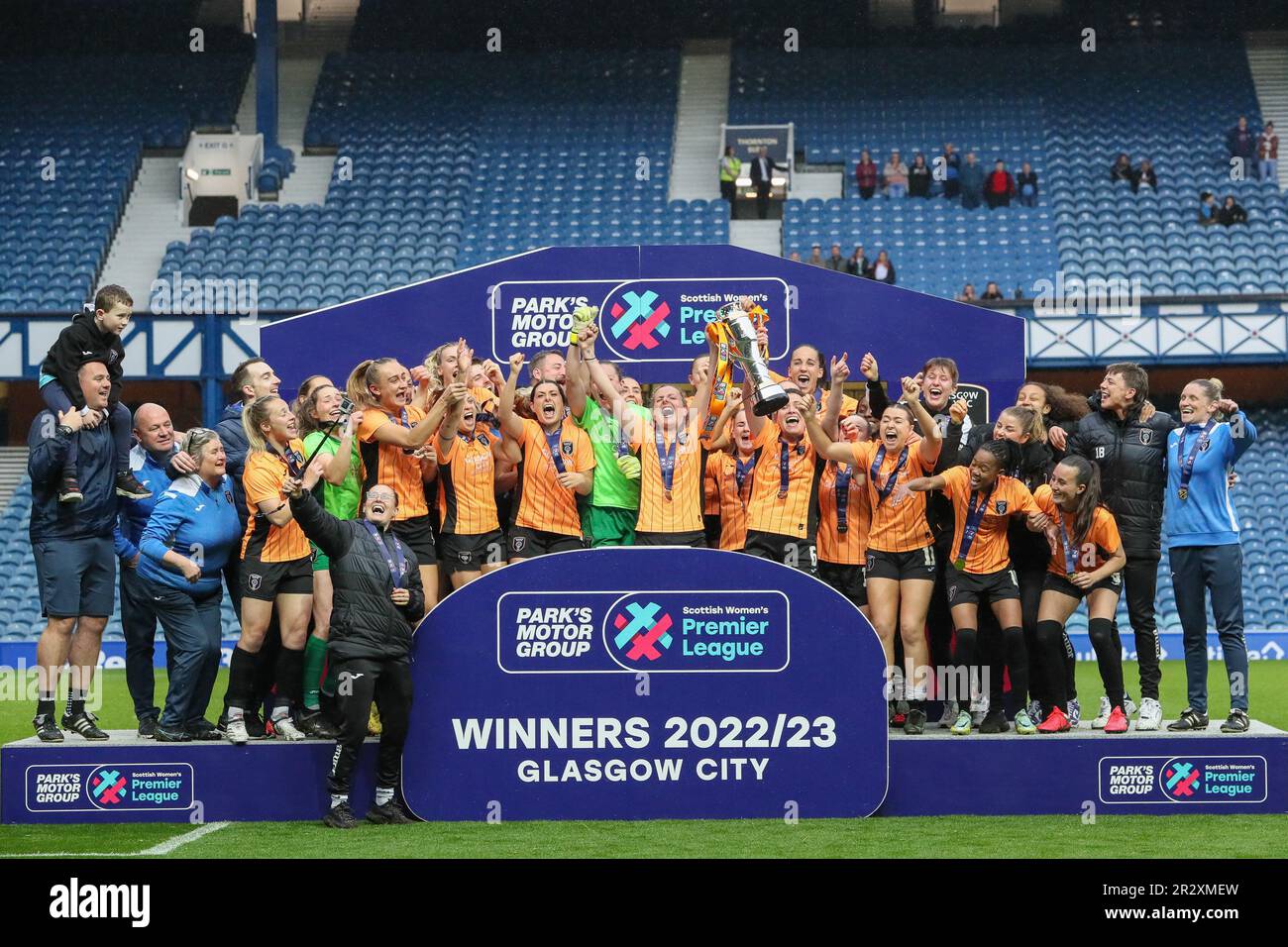 Glasgow, UK. 21st May, 2023. Glasgow City won by one goal, scored by ...