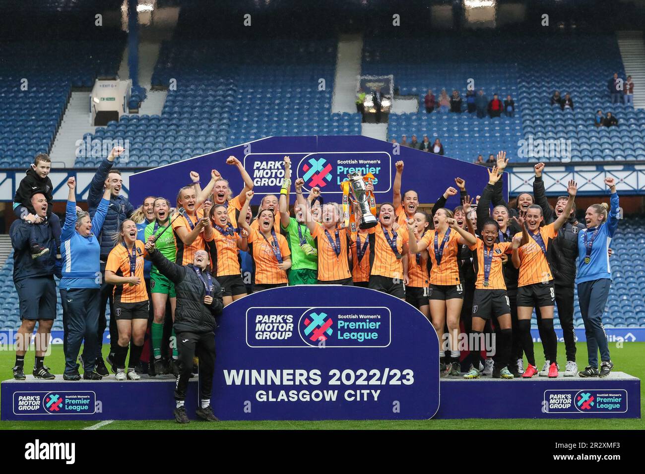 Glasgow, UK. 21st May, 2023. Glasgow City won by one goal, scored by ...