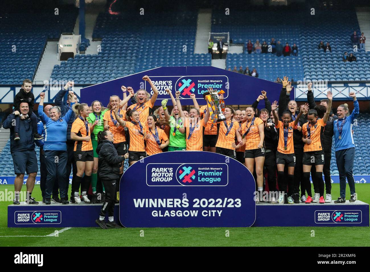Glasgow, UK. 21st May, 2023. Glasgow City won by one goal, scored by ...