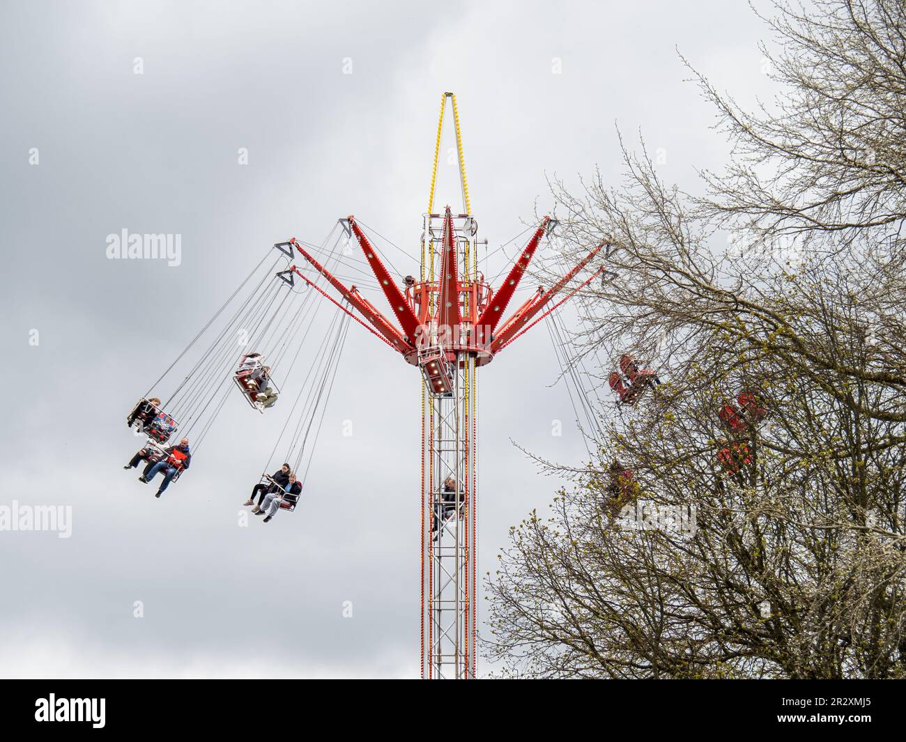 Fairground roundabout ride attraction hi-res stock photography and ...