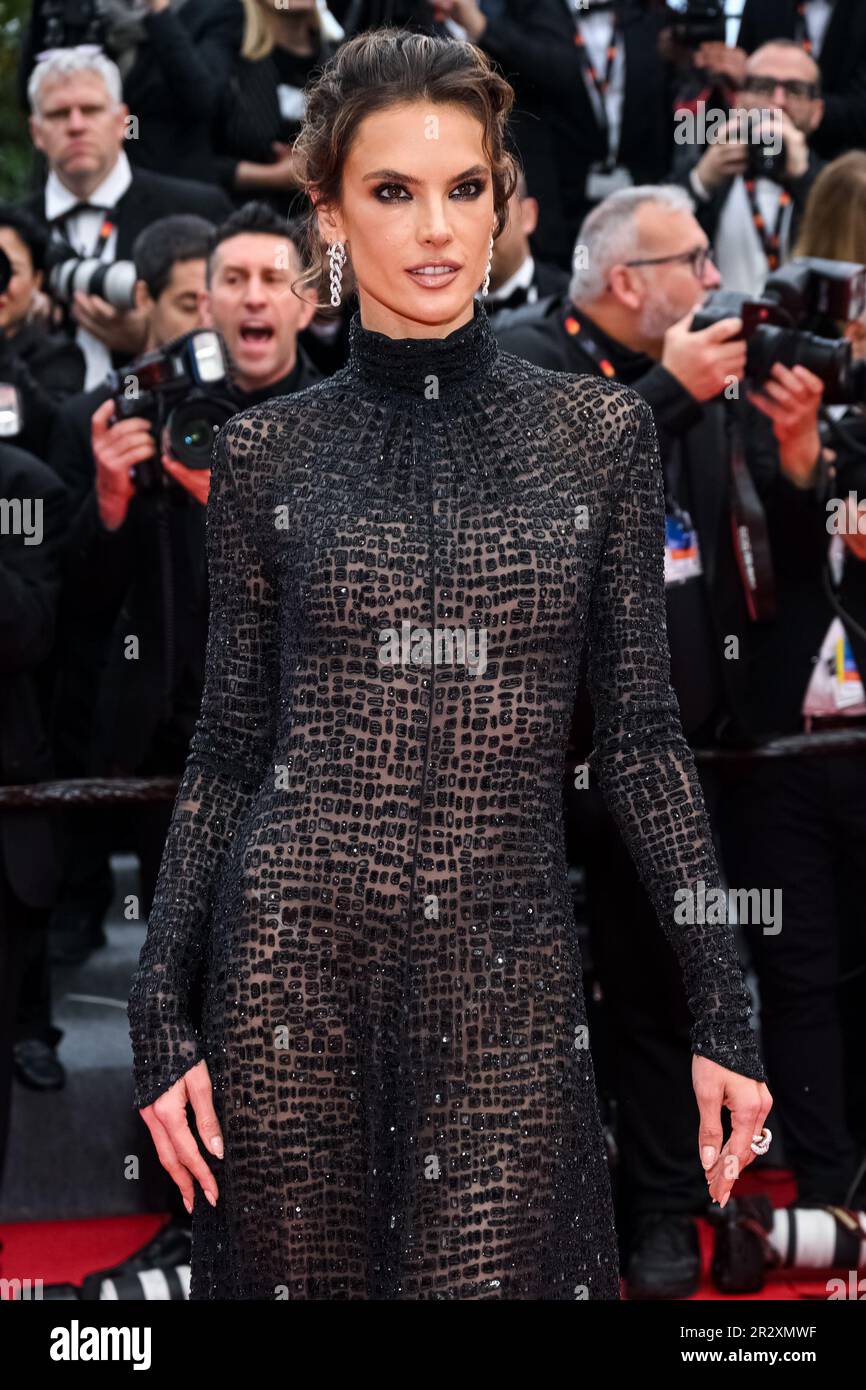 Alessandra Ambrosio 76th Cannes Film Festival Red Carpet of the movie ...