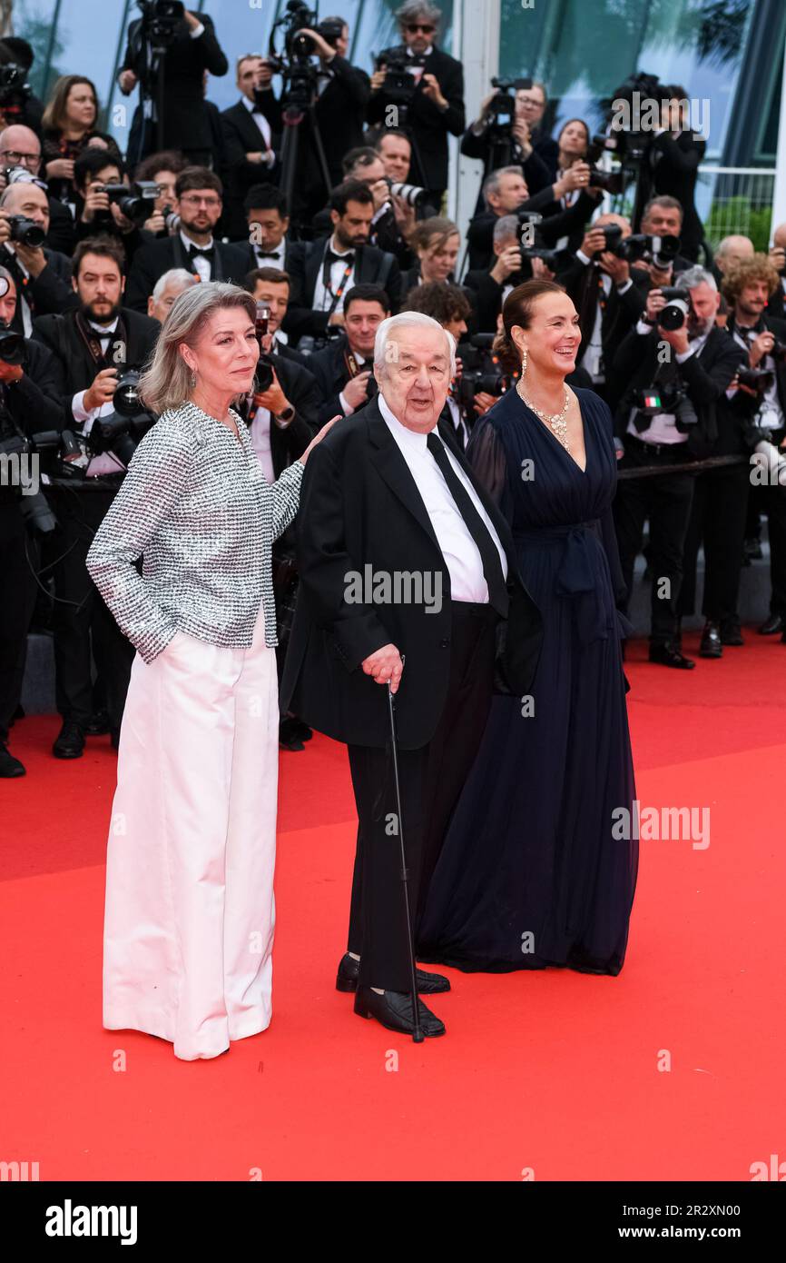 Italy. 20th May, 2023. Caroline of Monaco, Paul Rassam, Carole Bouquet ...