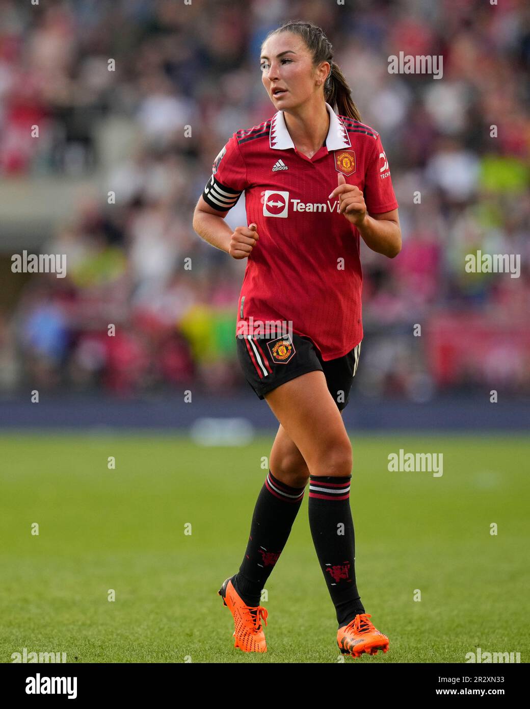 Katie Zelem #10 of Manchester United during the The FA Women's Super ...