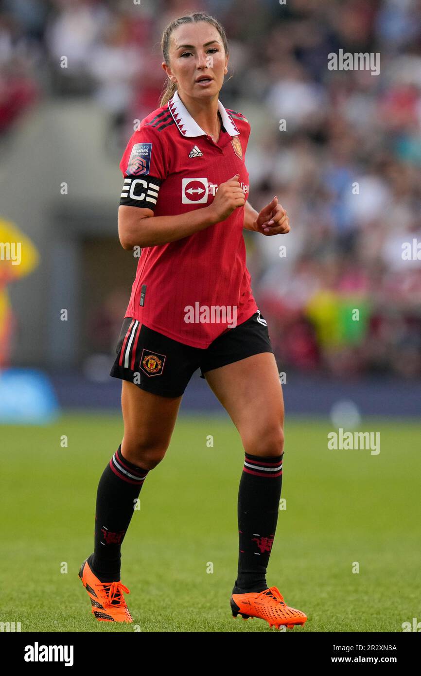Katie Zelem #10 of Manchester United during the The FA Women's Super ...