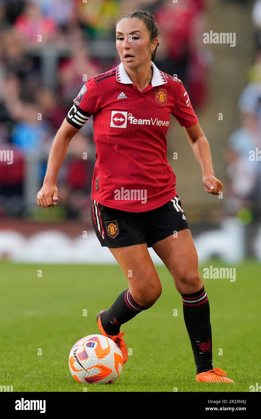 Katie Zelem #10 of Manchester United during the The FA Women's Super ...