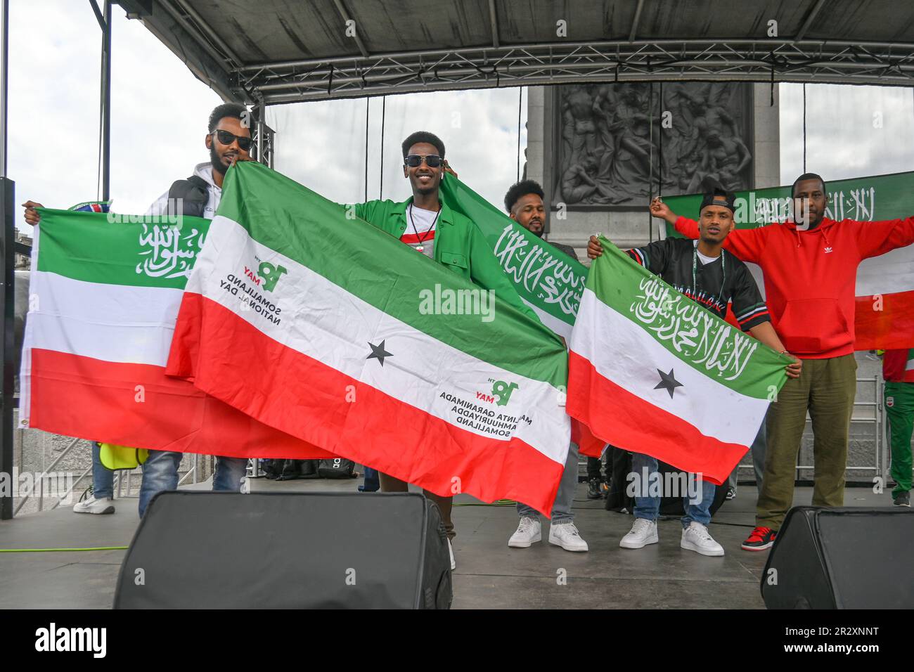 Trafalgar Square, London, UK. 21st May, 2023. The Somalian community ...