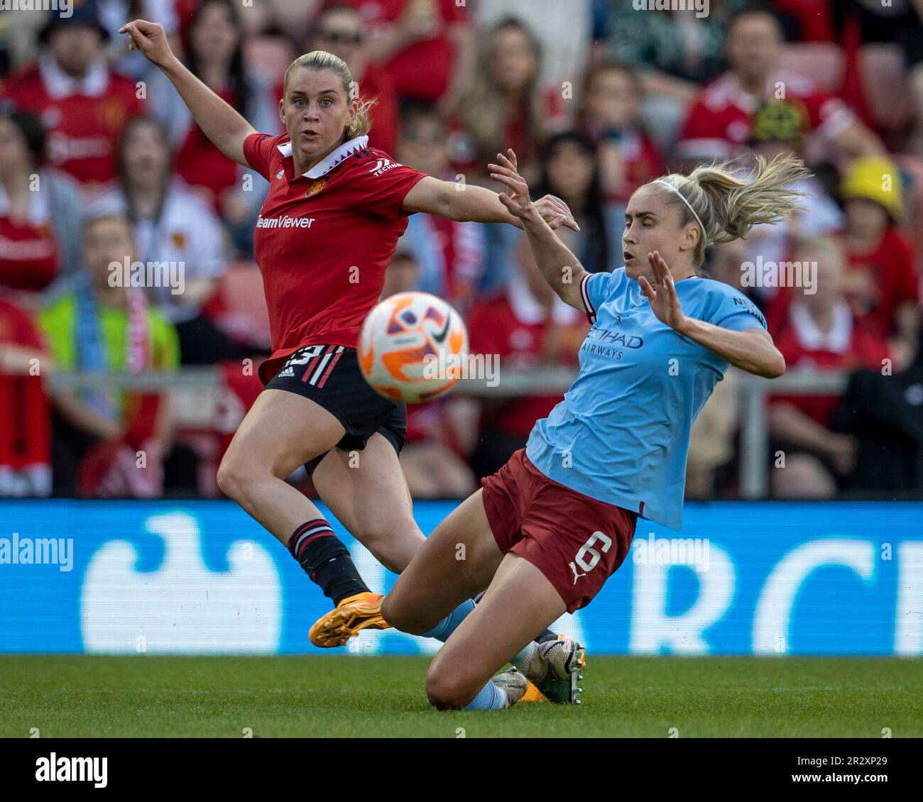 Leigh Sports Village, Manchester, UK. 21st May, 2023. Womens Super ...