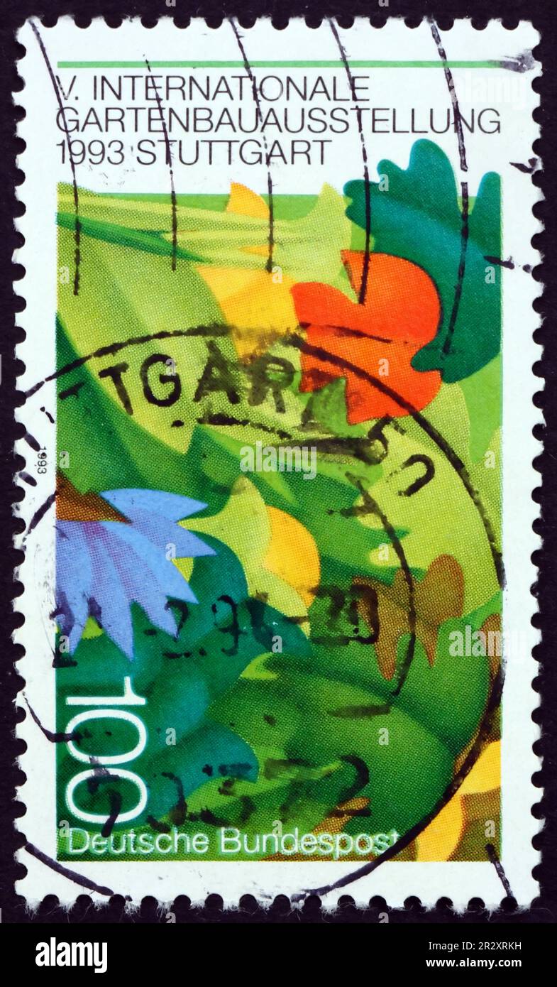 GERMANY - CIRCA 1993: a stamp printed in Germany shows Plants, Fifth ...