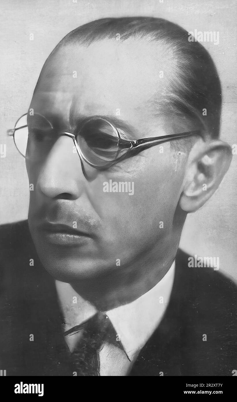 Stravinsky portrait hi-res stock photography and images - Alamy