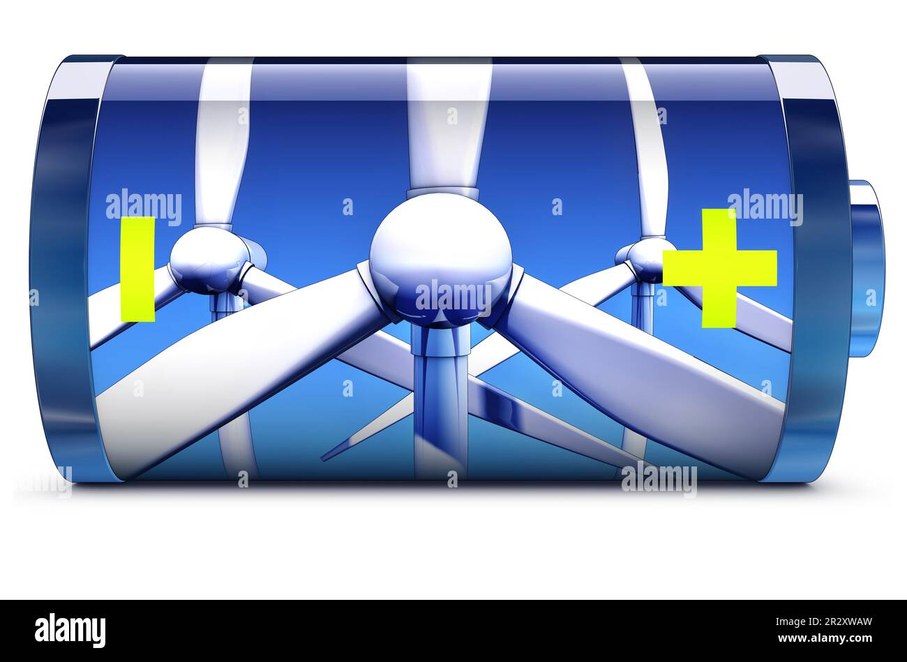 high resolution 3D rendering of a green energy concept Stock Photo - Alamy
