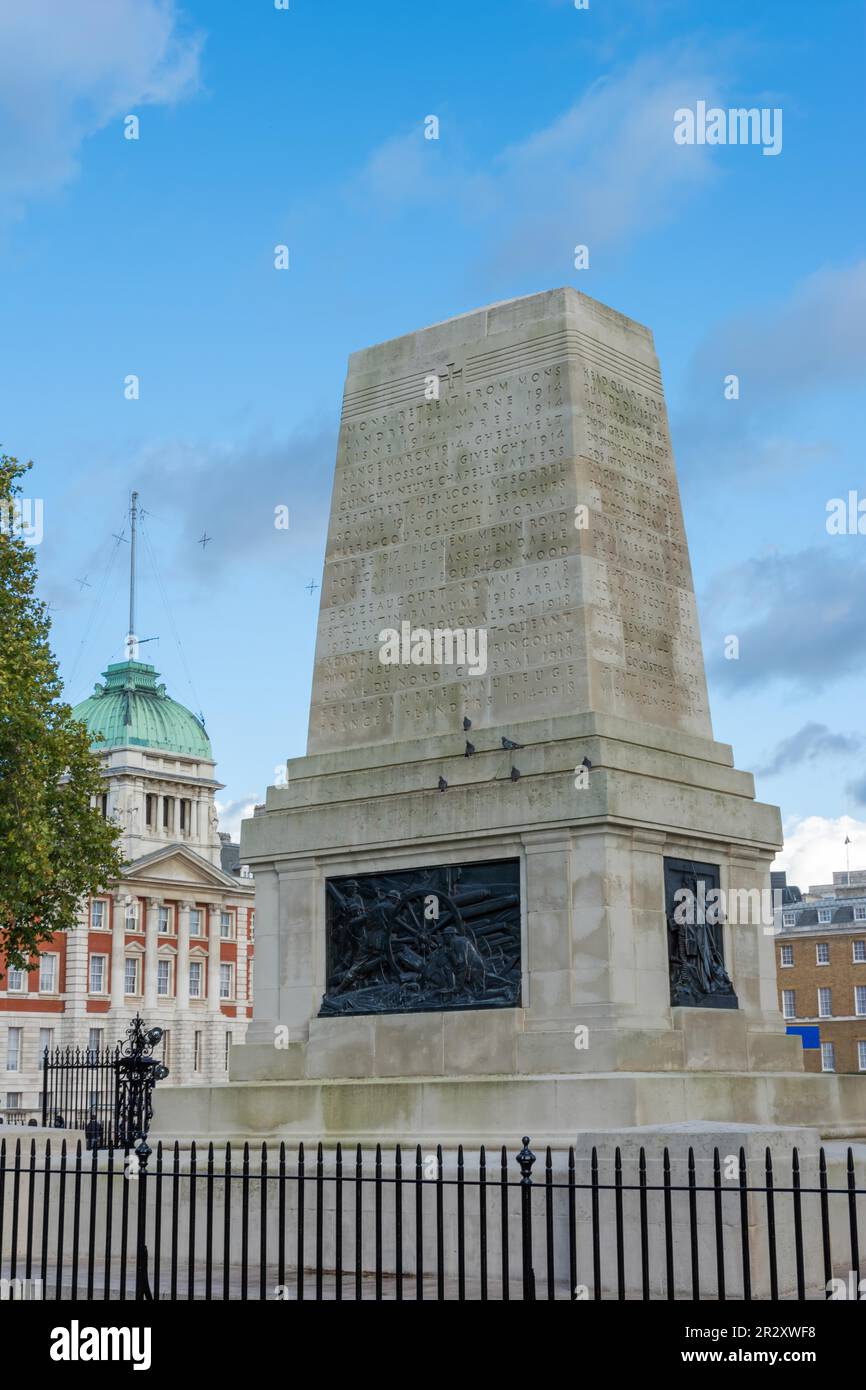 The Guards Memorial in London Stock Photo - Alamy
