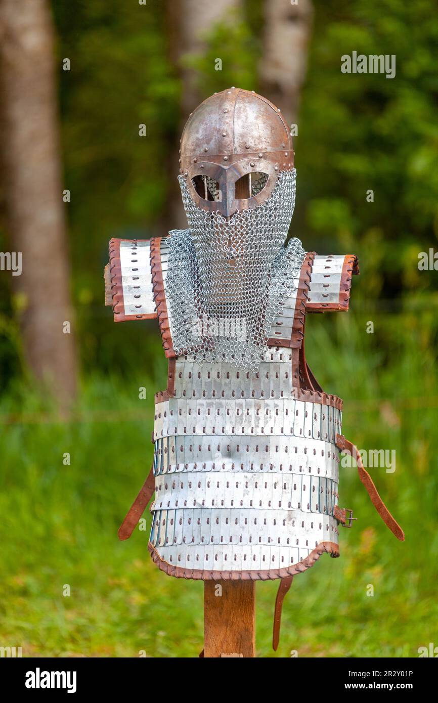 Birka lamellar armor hi-res stock photography and images - Alamy