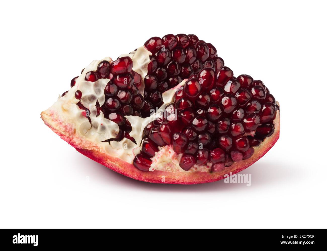 pomegranate isolated on white background Stock Photo - Alamy