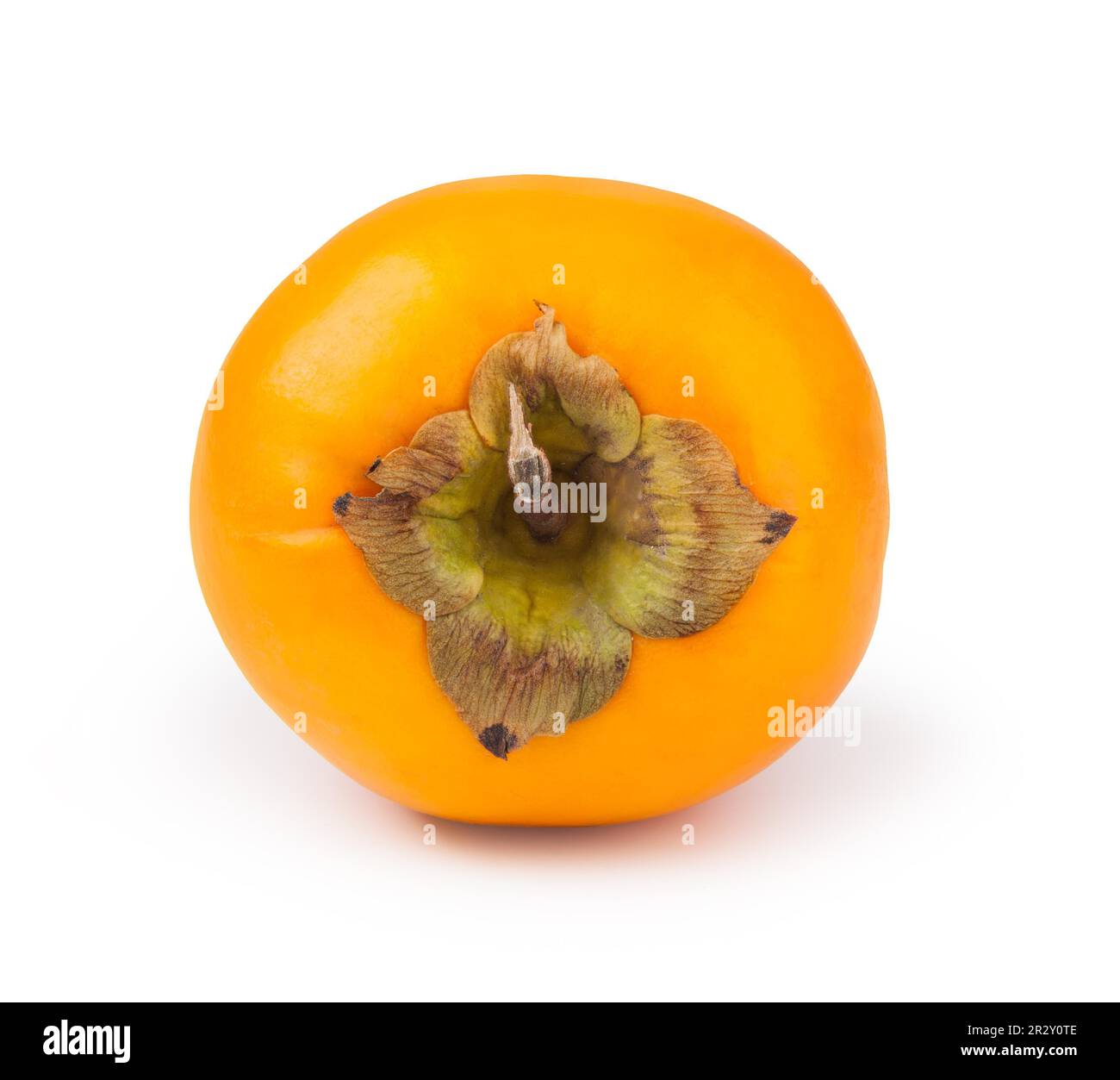 persimmons isolated on white background Stock Photo - Alamy
