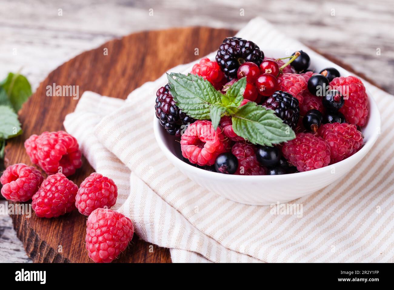 Berry on a white background Stock Photo - Alamy