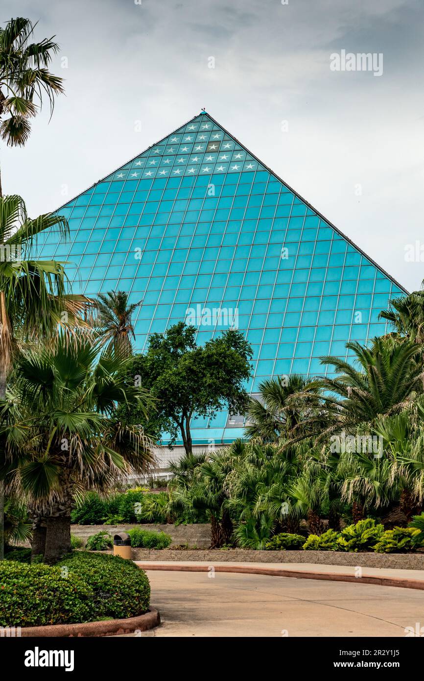 The Rainforest Pyramid at Moody Gardens Stock Photo - Alamy
