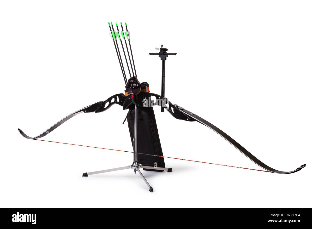 Sport bow isolated on white Stock Photo - Alamy