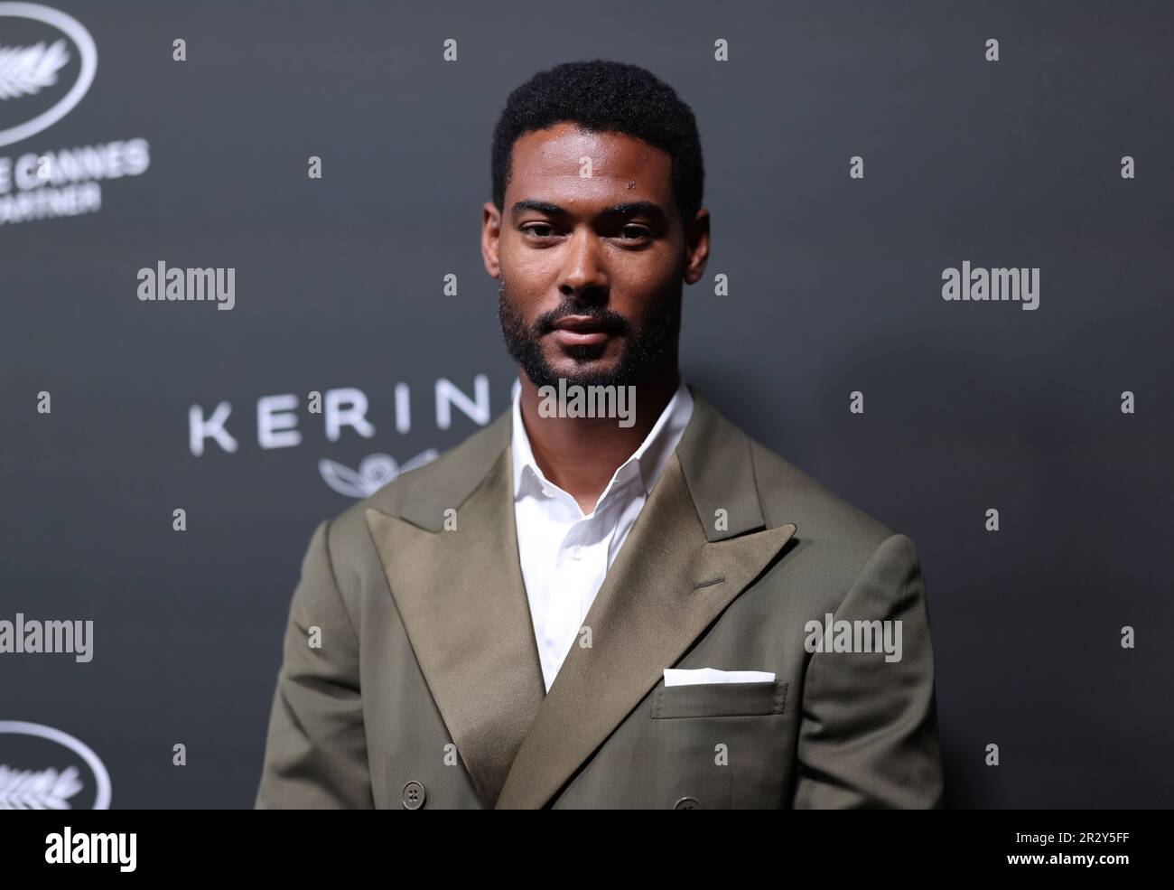 Djebril Zonga poses for photographers upon arrival at the Kering Women ...