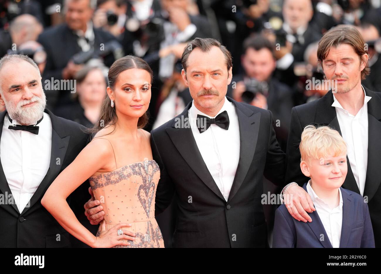 Cannes, Cannes, France. 21st May, 2023. Actress ALICIA VIKANDER and ...