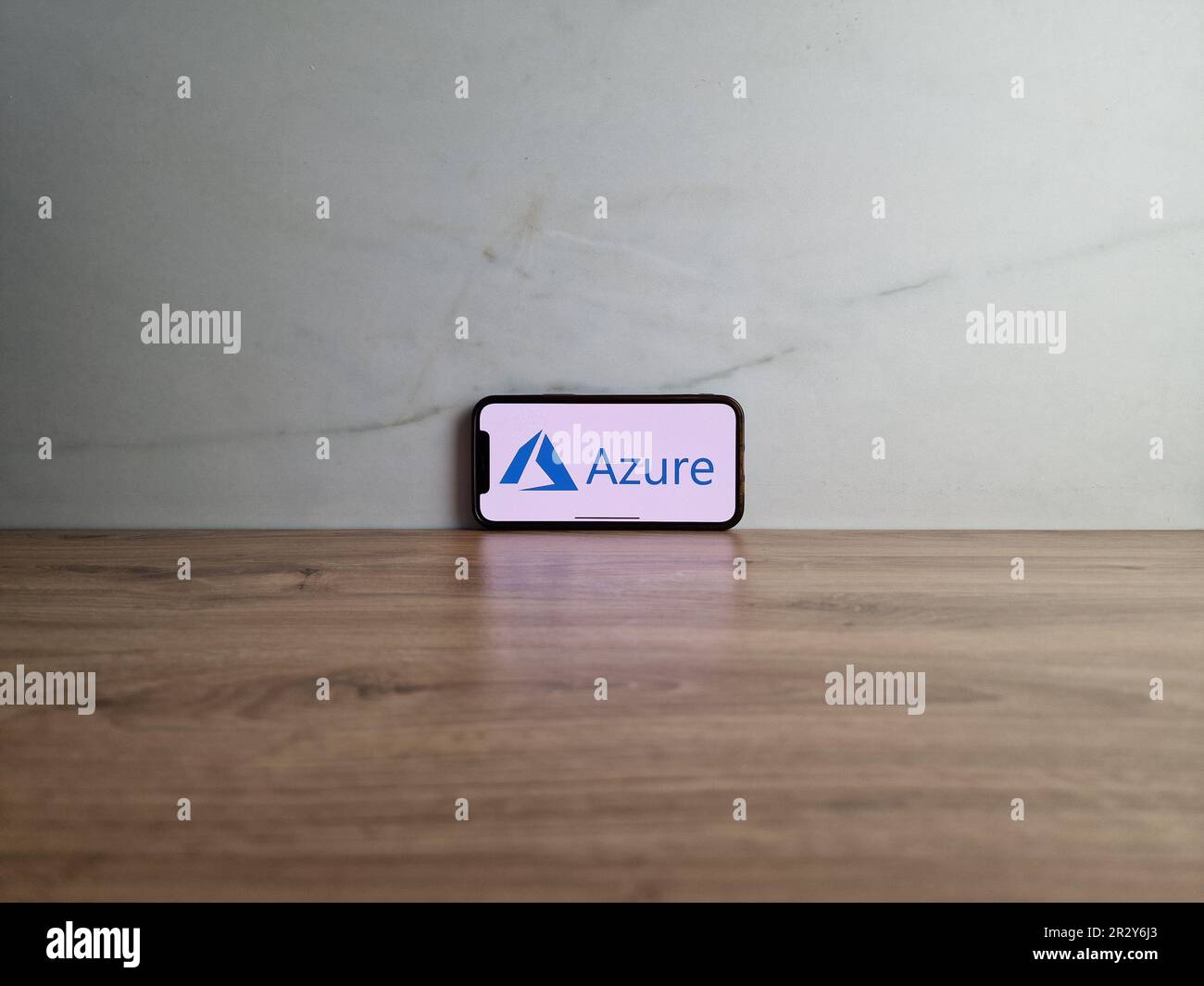 Konskie, Poland - May 20, 2023: Microsoft Azure cloud computing ...