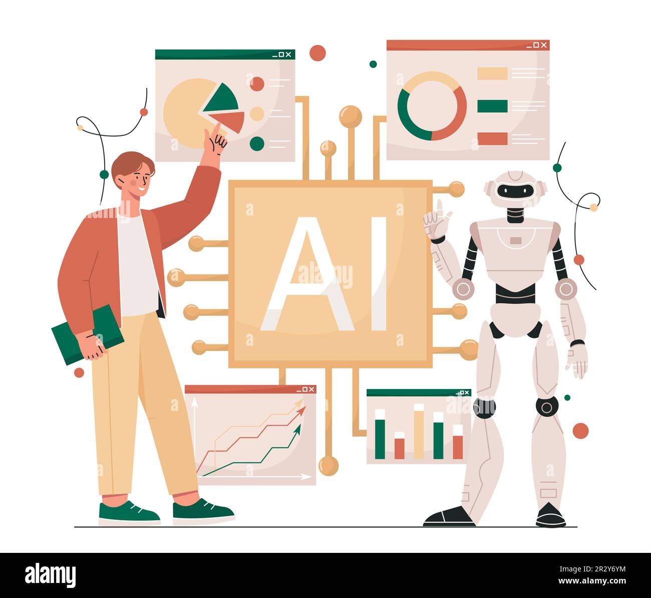 Concept of AI Stock Vector Image & Art - Alamy